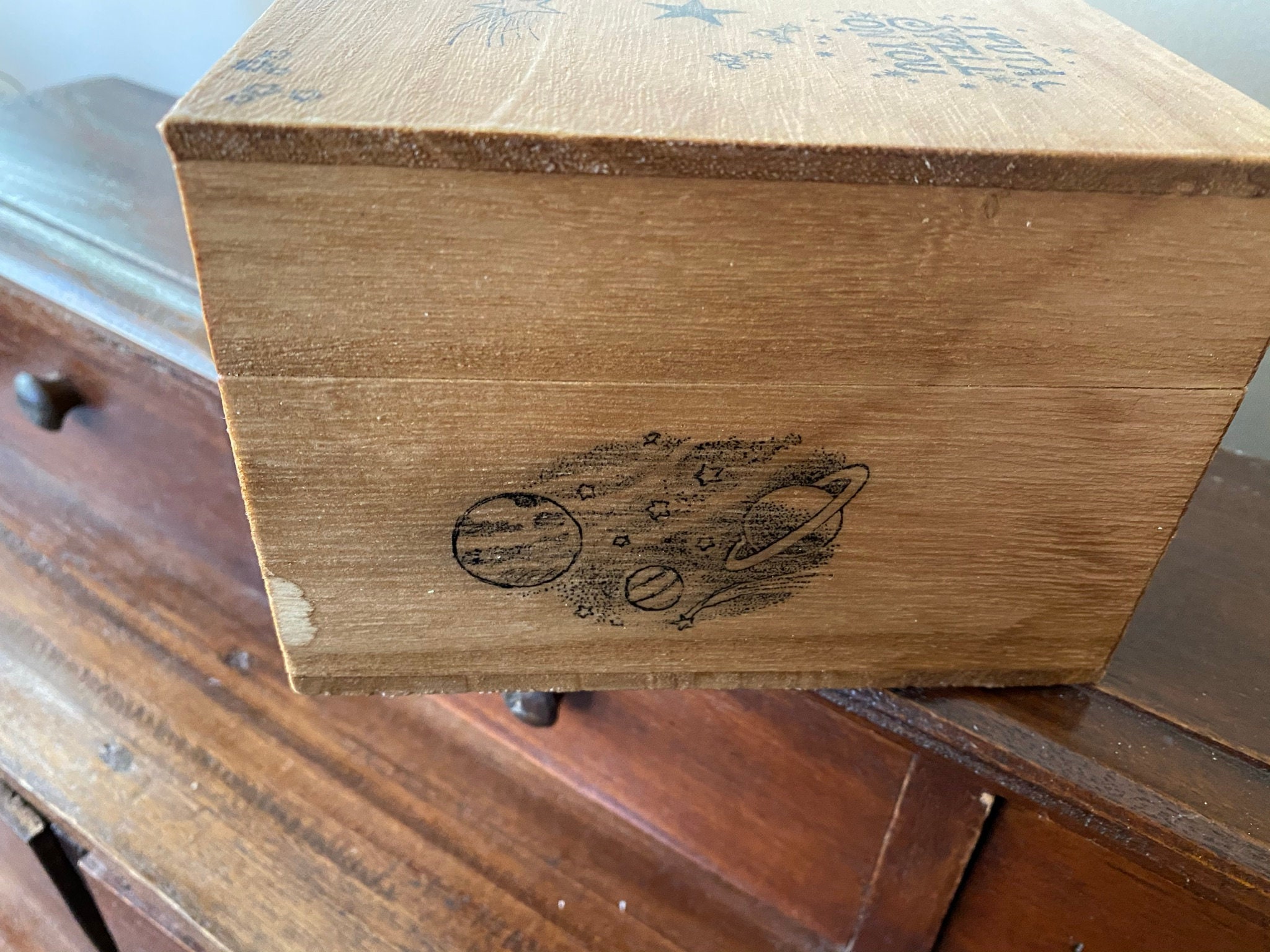 Celestial Theme Box. Lightweight Inexpensive Box Lightly - Etsy India