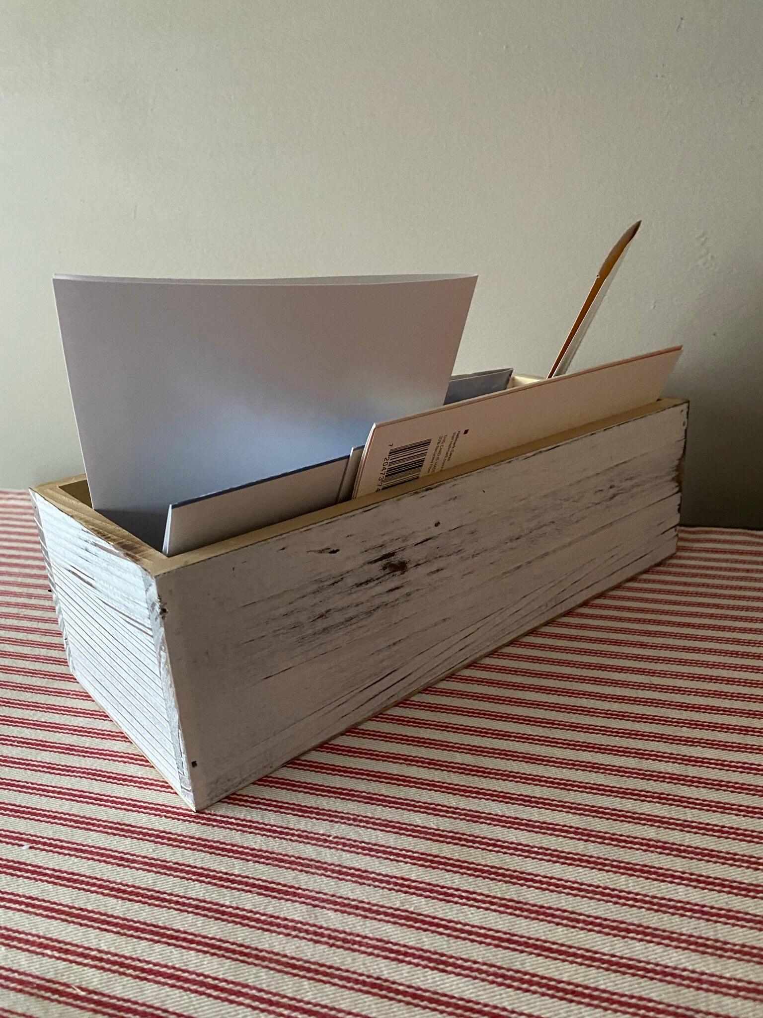 Merry Mail Box. Christmas Card Storage Box. Card Display Box. - Etsy