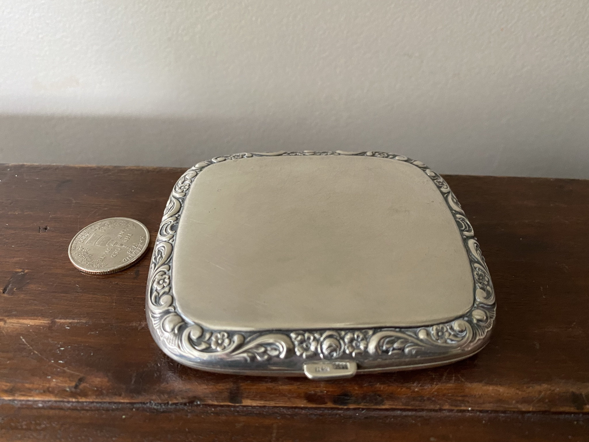 Antique George Howson Silver Compact. Hallmarked With Initials | Etsy