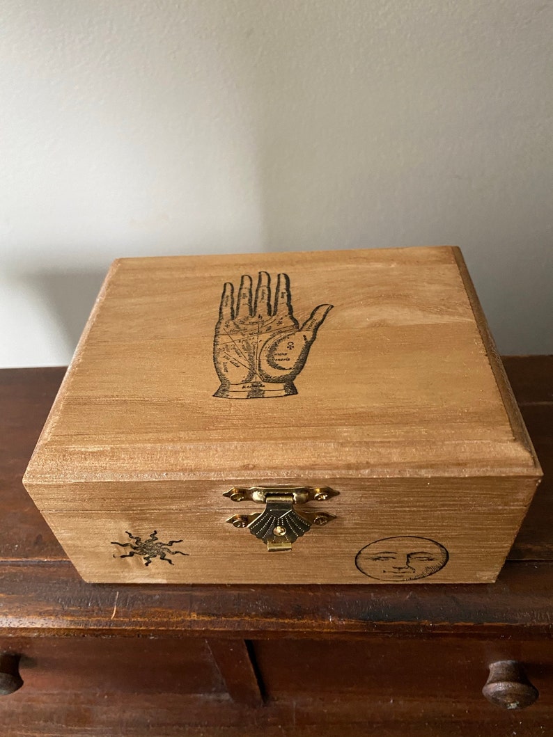 Spell Card Gift Set. Decorative Box Deck of Spell Cards - Etsy