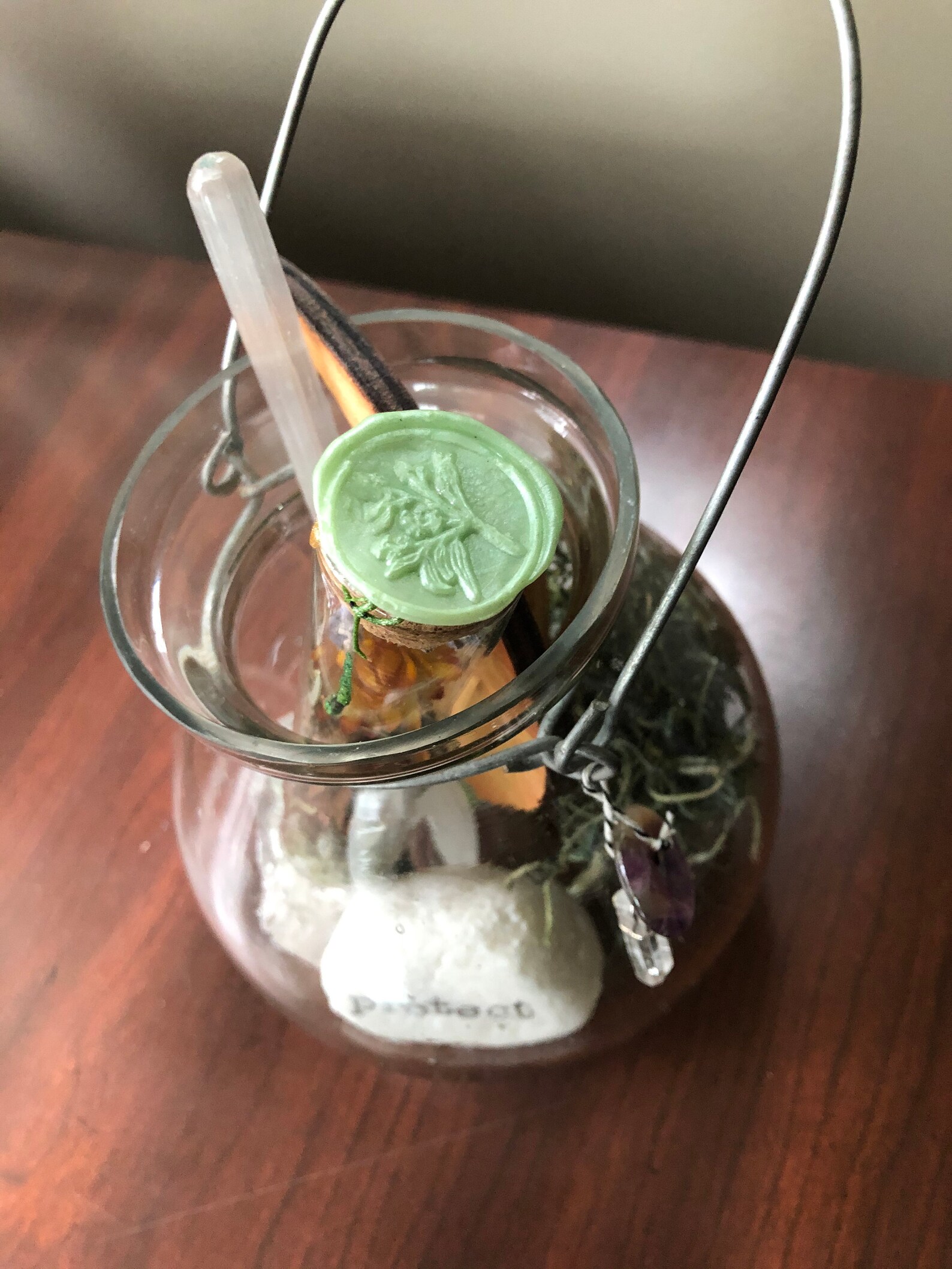 Protection Jar Blessing Jar Intention Jar Home Decor. Peace - Etsy