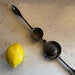 Antique Lemonade Squeezer, Lemon or Lime Juicer, Very Old Cast Iron ...