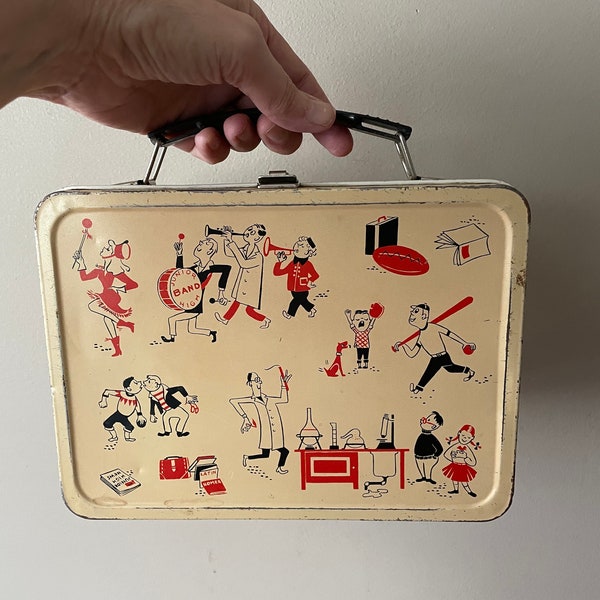 Vintage Lunch Pail - Etsy