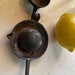 Antique Lemonade Squeezer, Lemon or Lime Juicer, Very Old Cast Iron ...