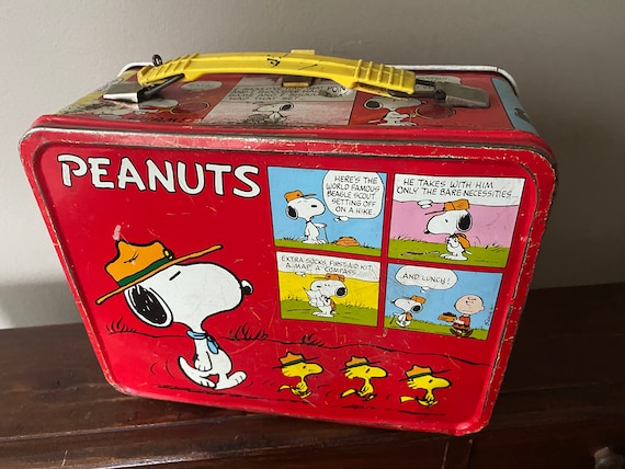 Collectibles Art & Collectibles 1958 metal Peanuts Lunchbox ...