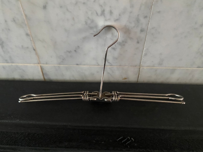 Antique Collapsible Travel Hanger. Clever and Made of Sturdy Metal ...