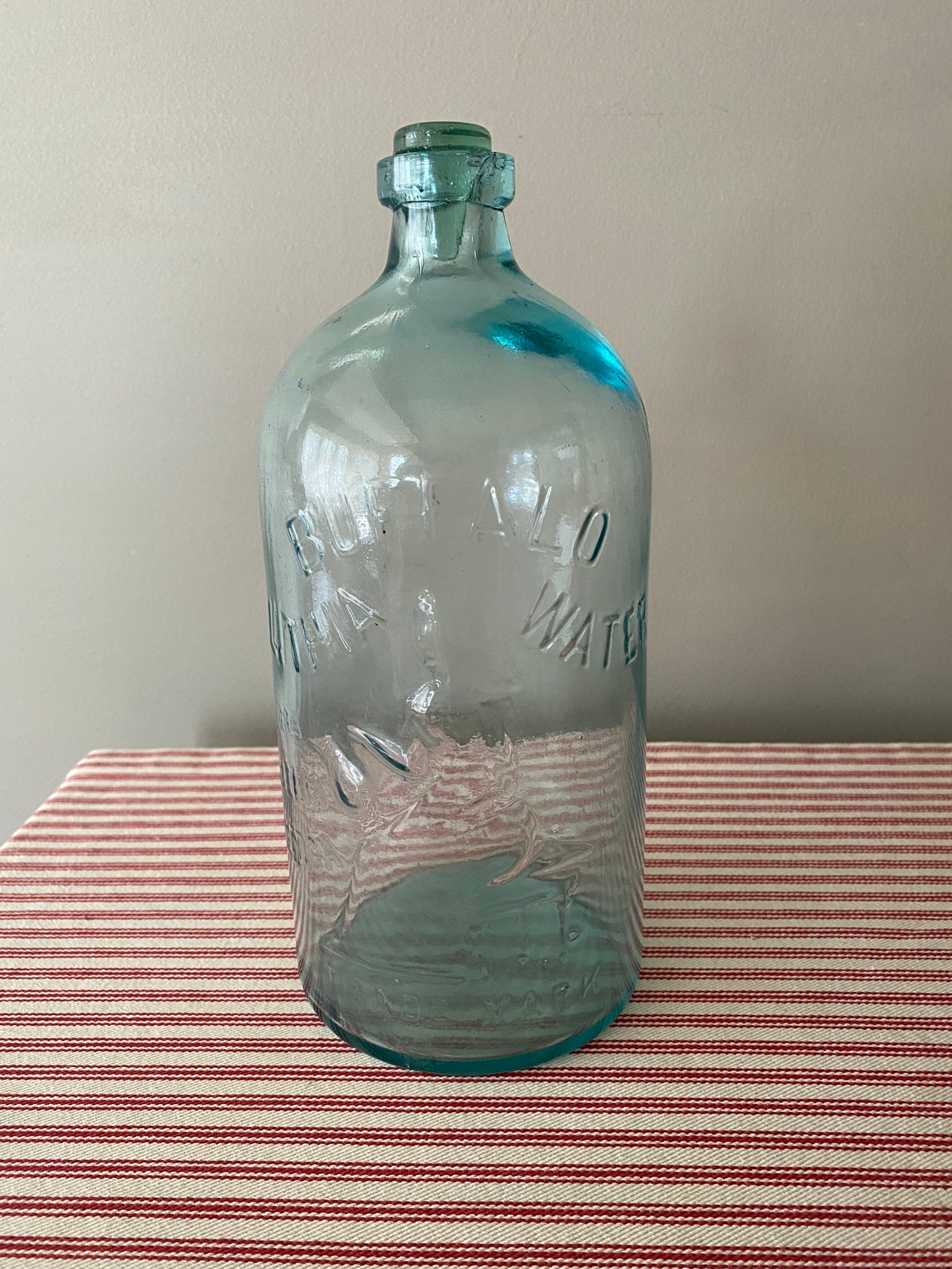 Antique Bottle, Turn of the Century, Authentic Spring Water Bottle ...