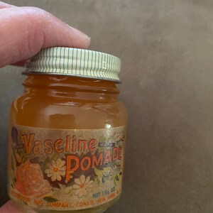 Vintage Vaseline Brand Hair Pomade in Jar With Original Lid, Label, Box ...