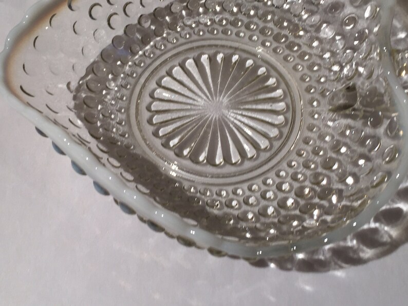 Vintage Collectible Hobnail Glassware. Opalescent Moonstone - Etsy