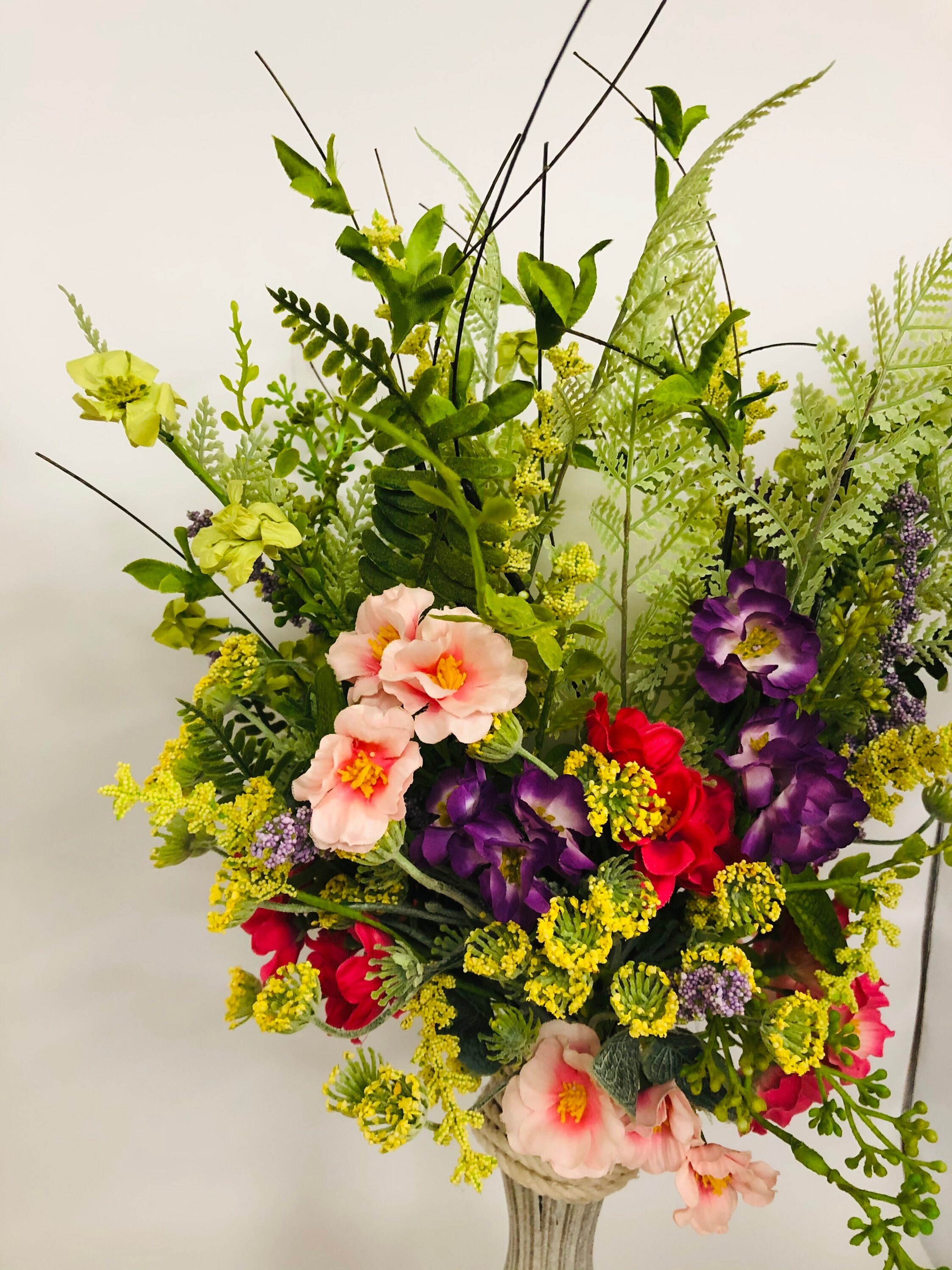 Floral Pedestal Centerpiece | Etsy