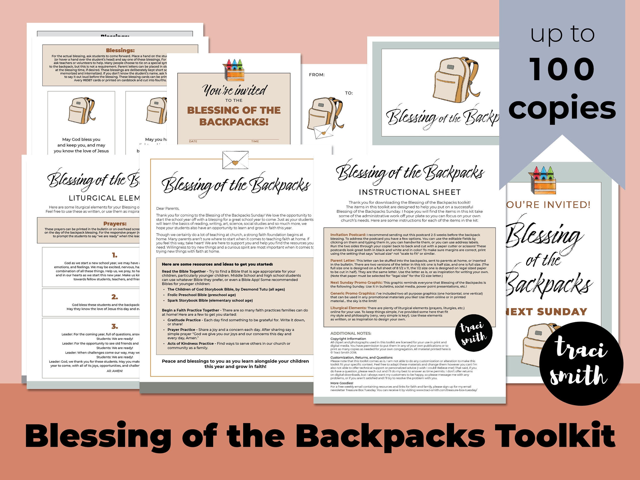Blessing of the Backpacks Toolkit - Etsy