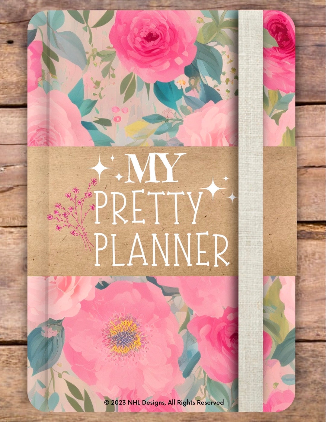 My Pretty Planner | 40-page Digital Planner With Clickable Tabs | 5 ...