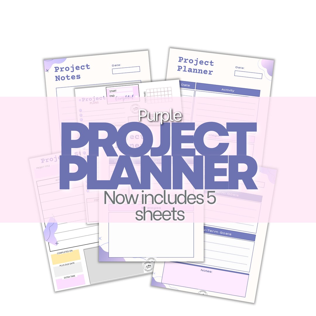 Digital Colorful Purple Planning Tool, Expand Your Business With a ...