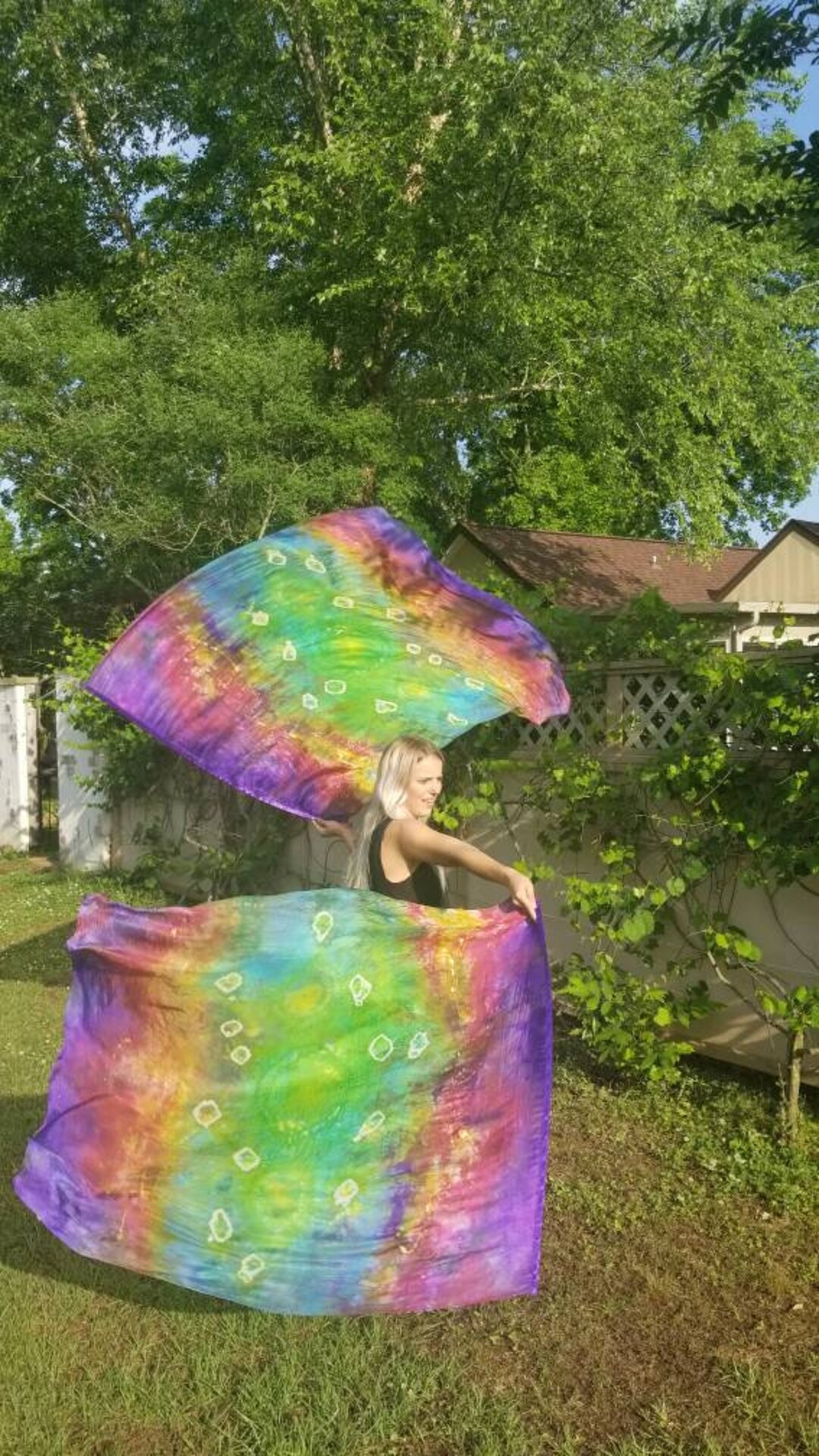 Custom Tie Dye Prophetic Flexible Flags Made for Worship Dance - Etsy