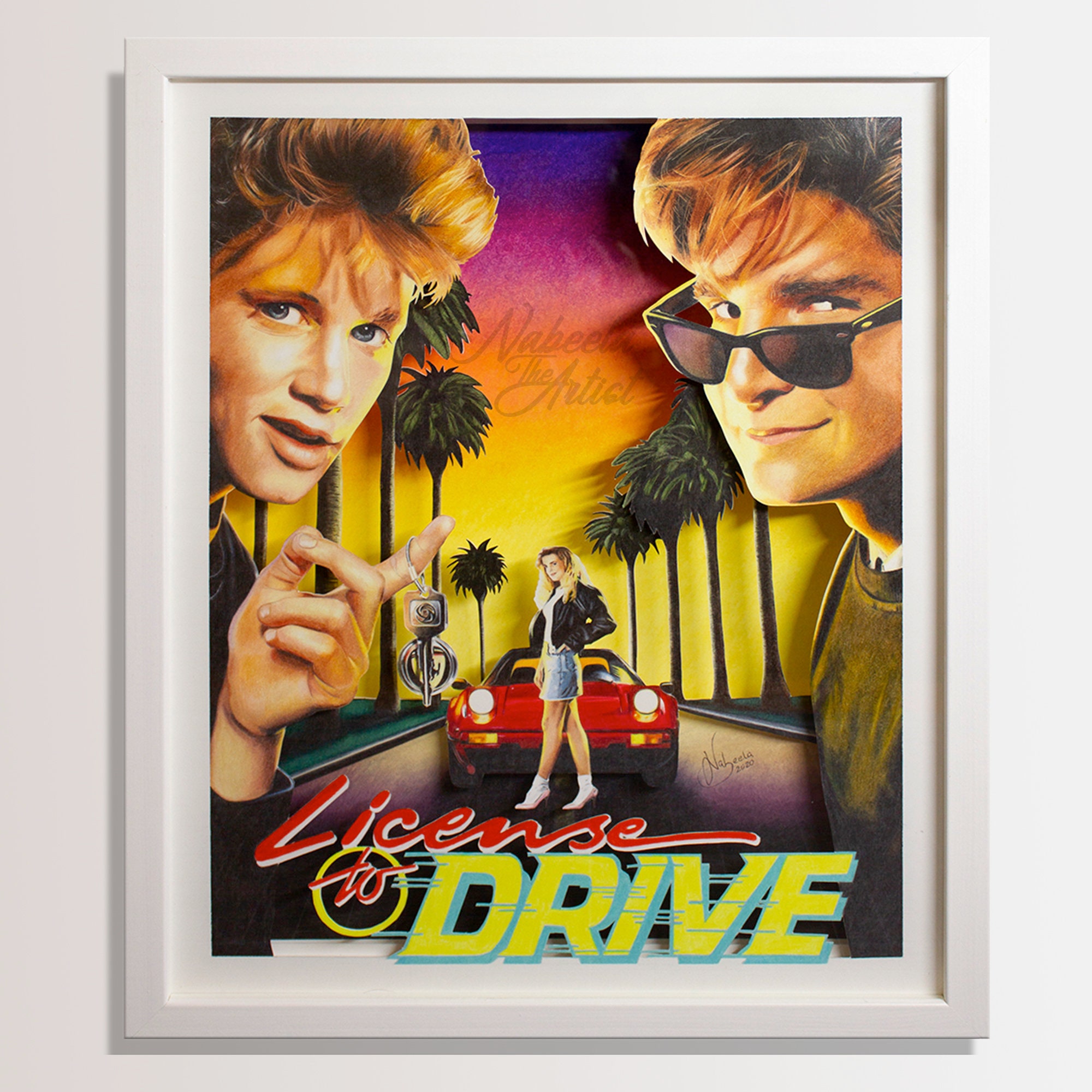 License To Drive Poster