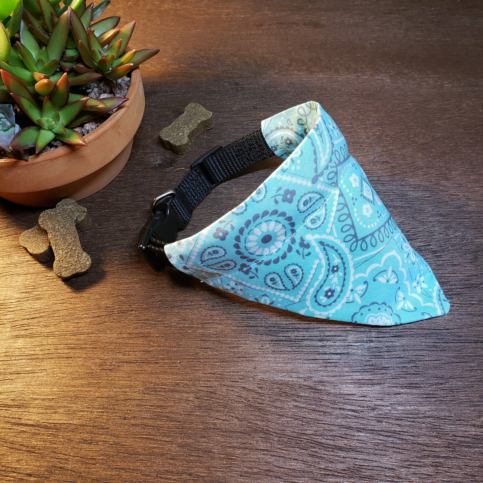 Traditional Dog Bandana Personalized over the Collar - Etsy