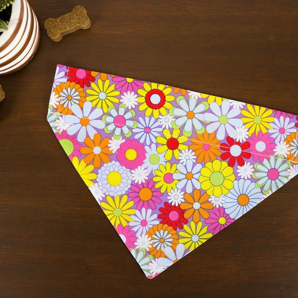 Flower Bandana - Etsy