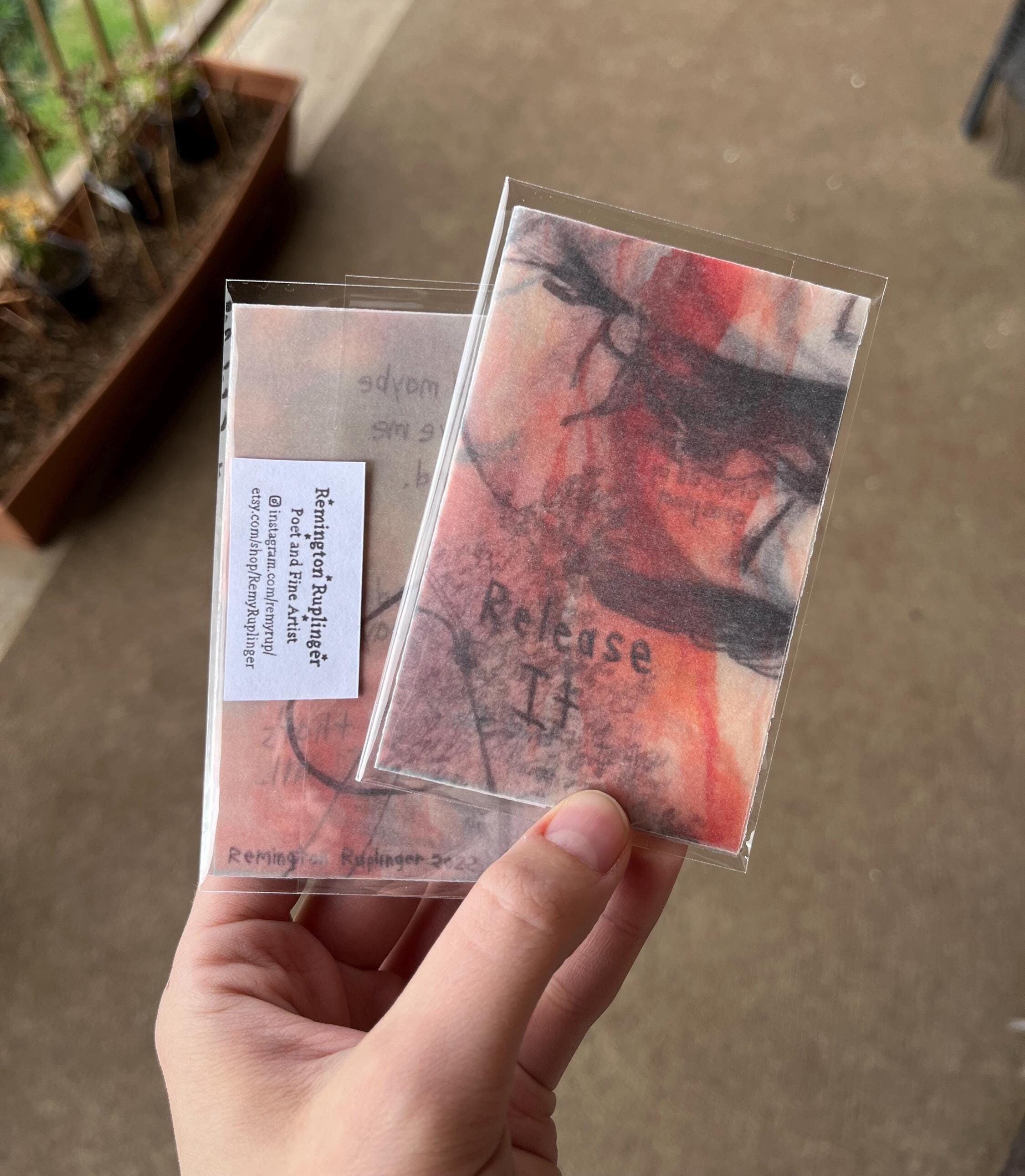 Release It Mini Art Poetry Zine/chapbook - Etsy
