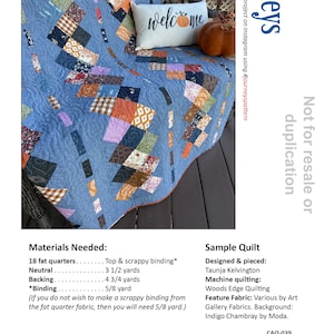 DIGITAL Pattern: Journeys (fat Quarter Quilt) - Etsy