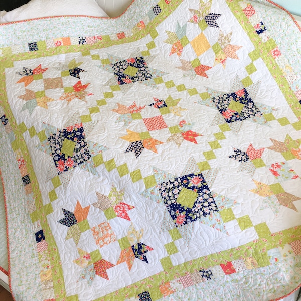 Charm Pack Quilt Pattern - Etsy
