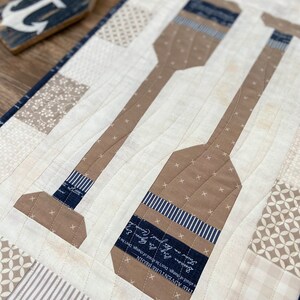DIGITAL Pattern: Paddle on Mini Quilt - Etsy