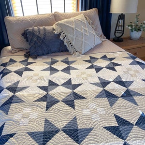 DIGITAL Pattern: Banded Stars (quilt) - Etsy