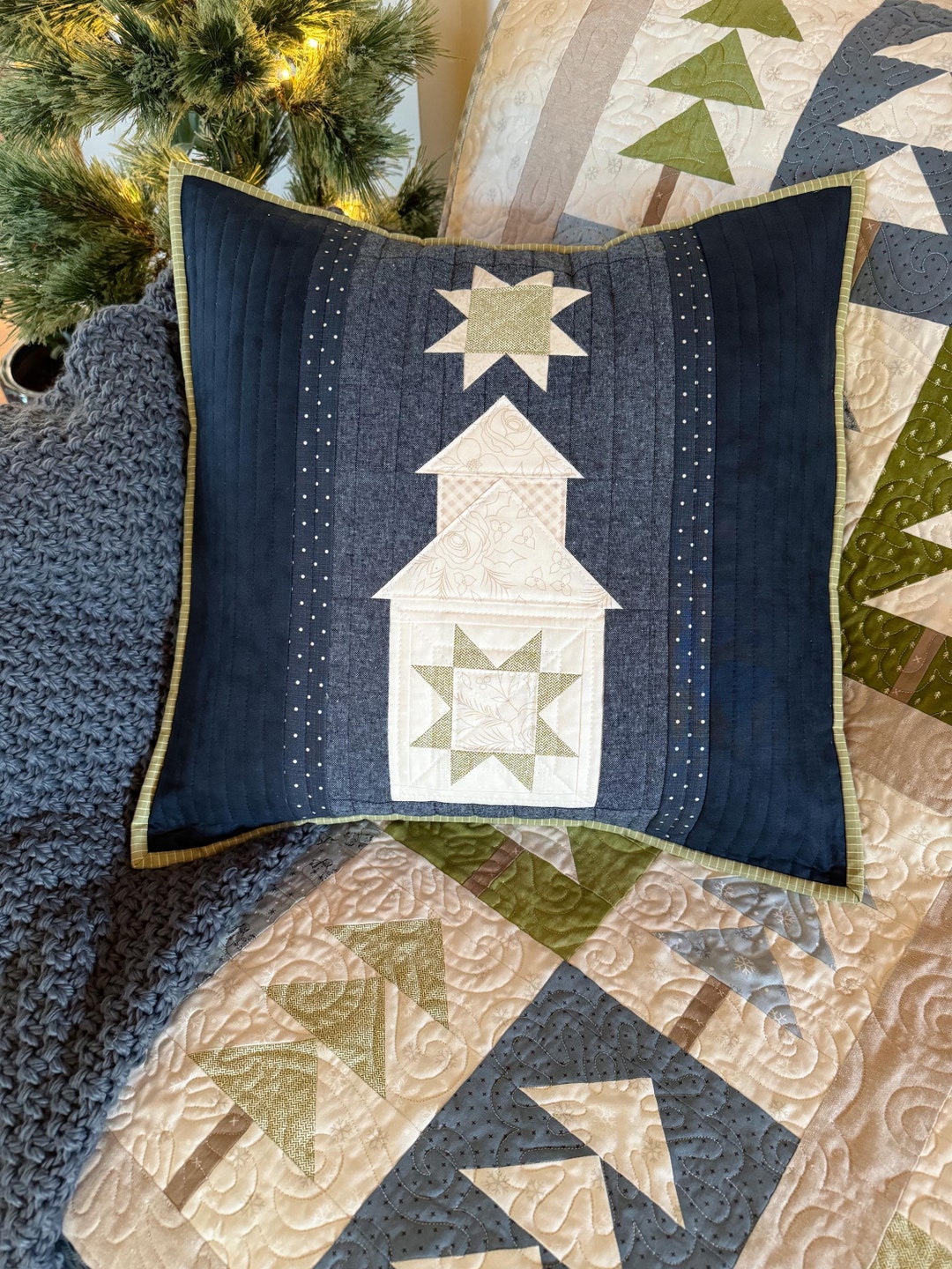 DIGITAL Pattern: Little Chapel Pillow - Etsy