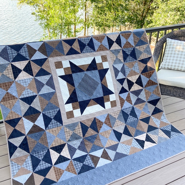 Denim Rag Quilt - Etsy