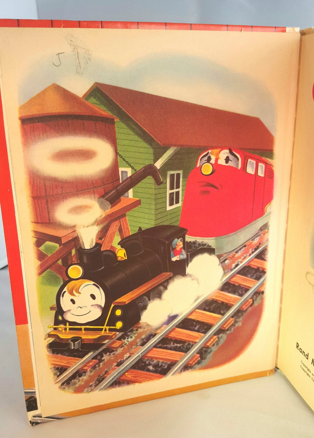 Choo Choo the Little Switch Engine 1954 Children's Book Trains ...