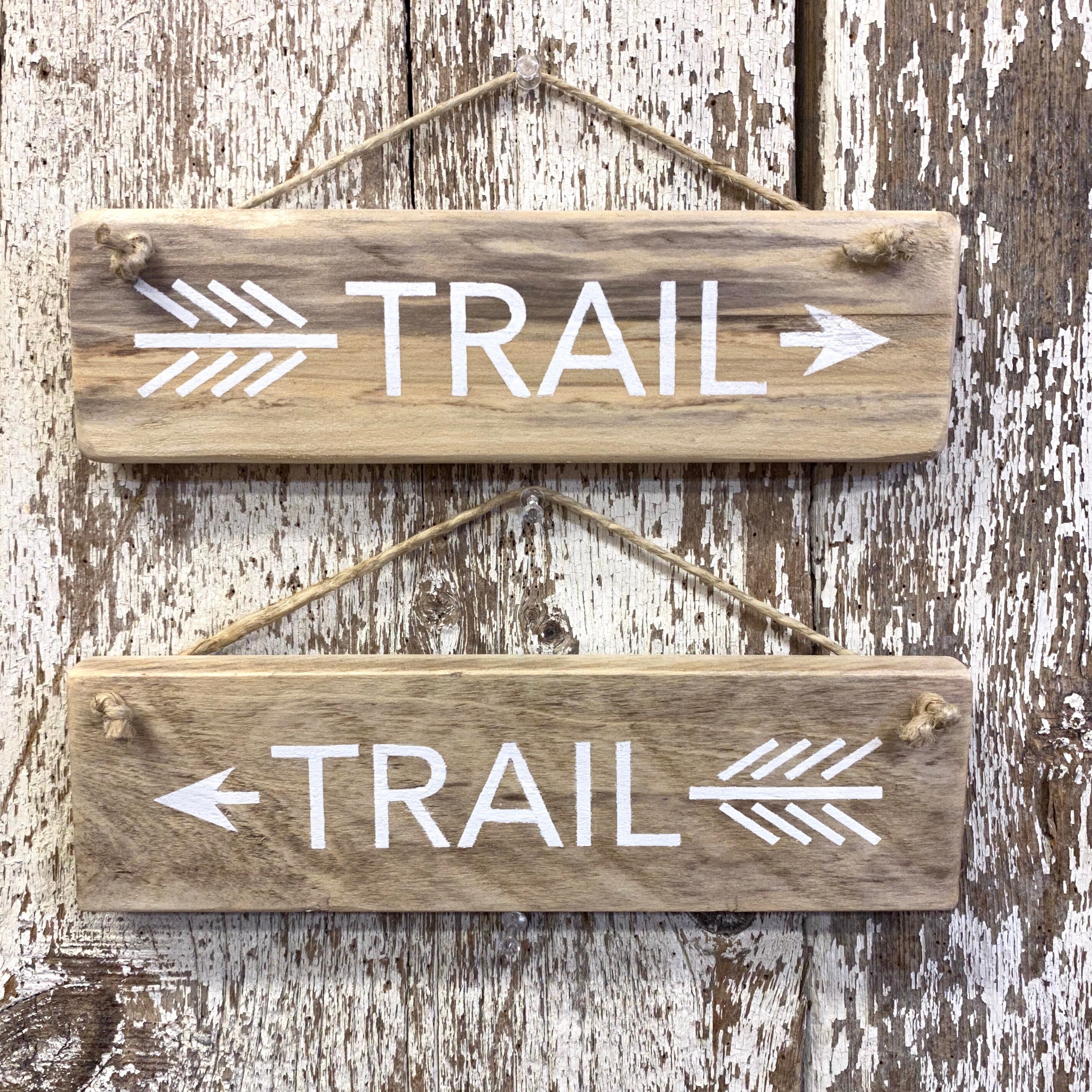 Trail Signs for Hiking Sign Hiking Gifts Trail Markers Path | Etsy