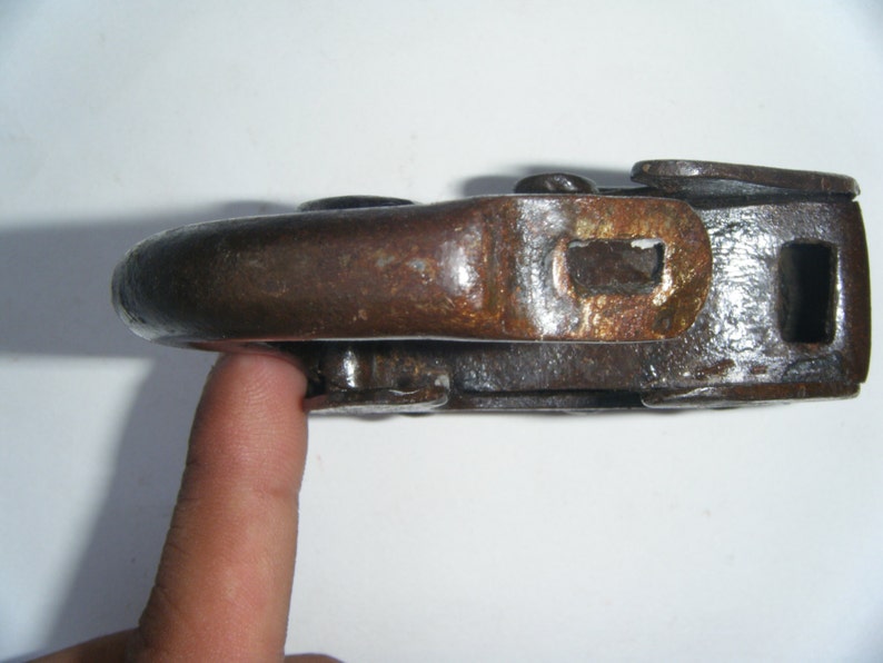 Vintage Rare Original Old Iron Lock Antique Handmade Heavy Pad | Etsy