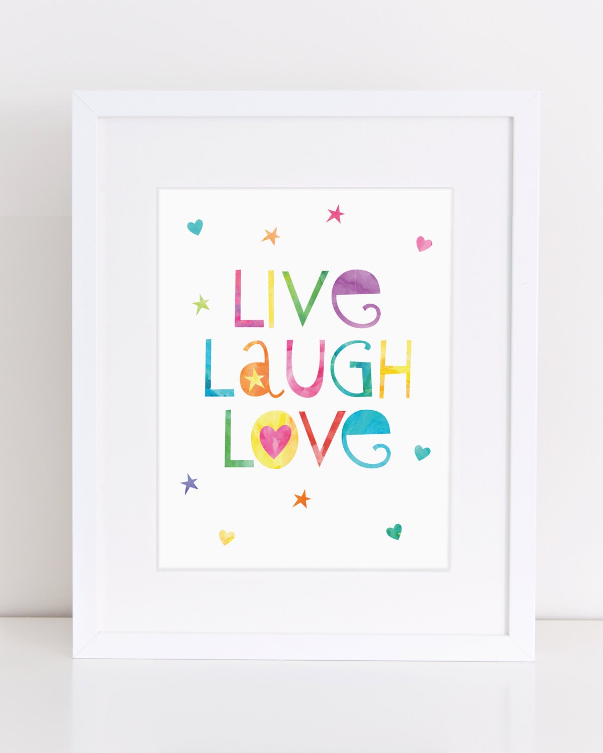 Kids Wall Art Teen Decor Playroom Printable Colorful Kids | Etsy