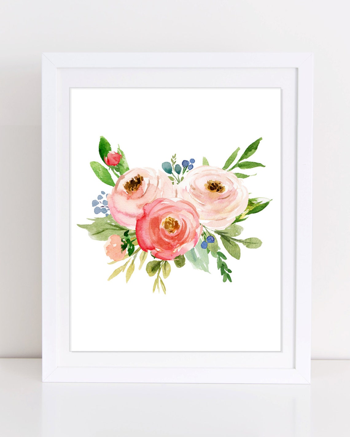 Set of 3 Floral Prints Floral Nursery Prints Boho Floral - Etsy