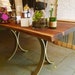 Arced Steel Table Base - Etsy