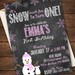 It's Snow Much Fun Invitation | It's Snow Much Fun to Be One Invitation ...