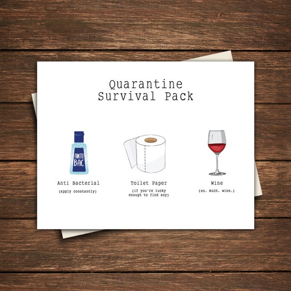 Social Distancing Card - Etsy