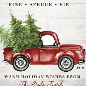 Christmas Card, Christmas Tree Farm, Tree Farm Christmas Card, Family ...