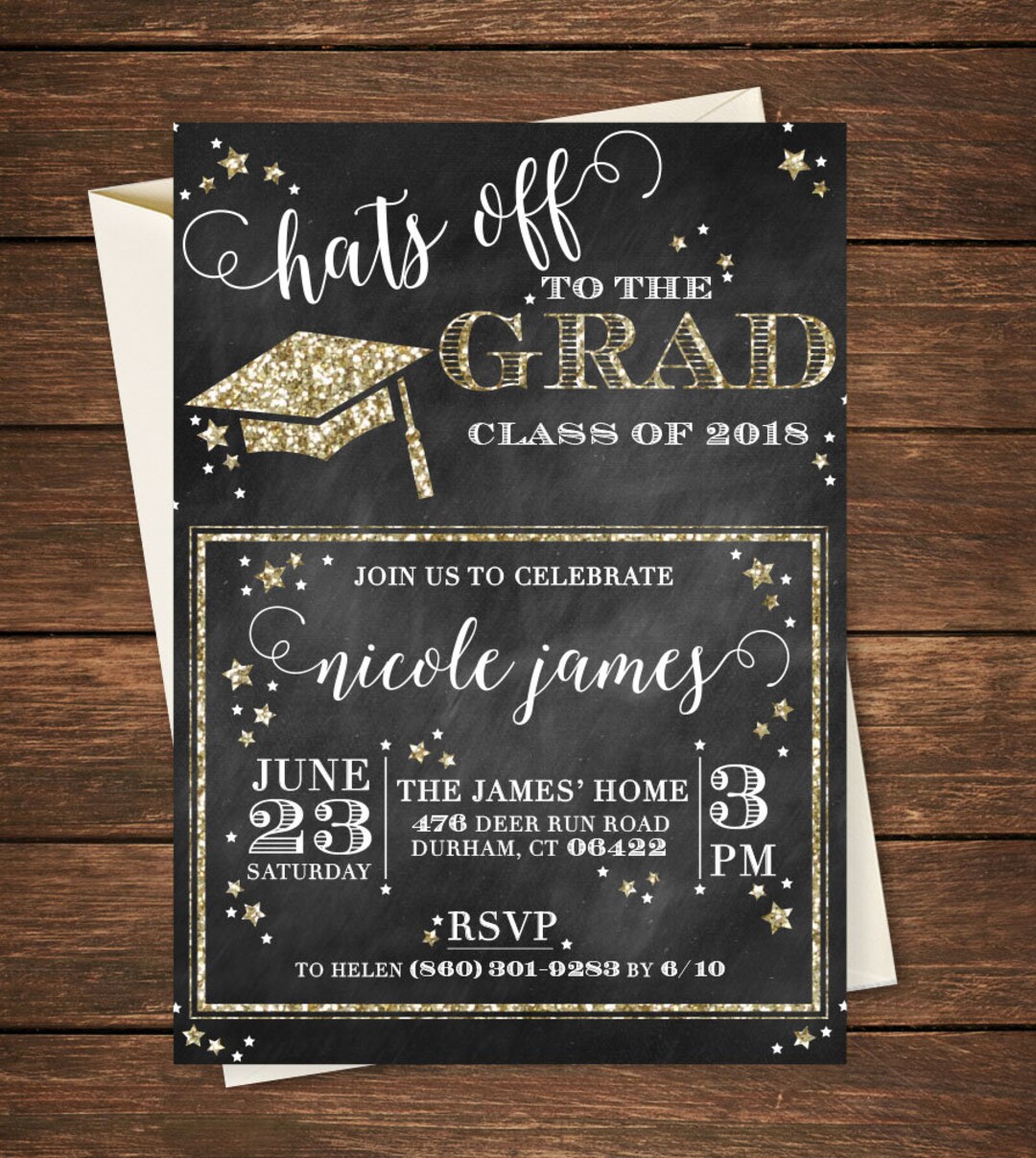 Graduation Invitation | Graduation Party | Graduation Party Invitation ...