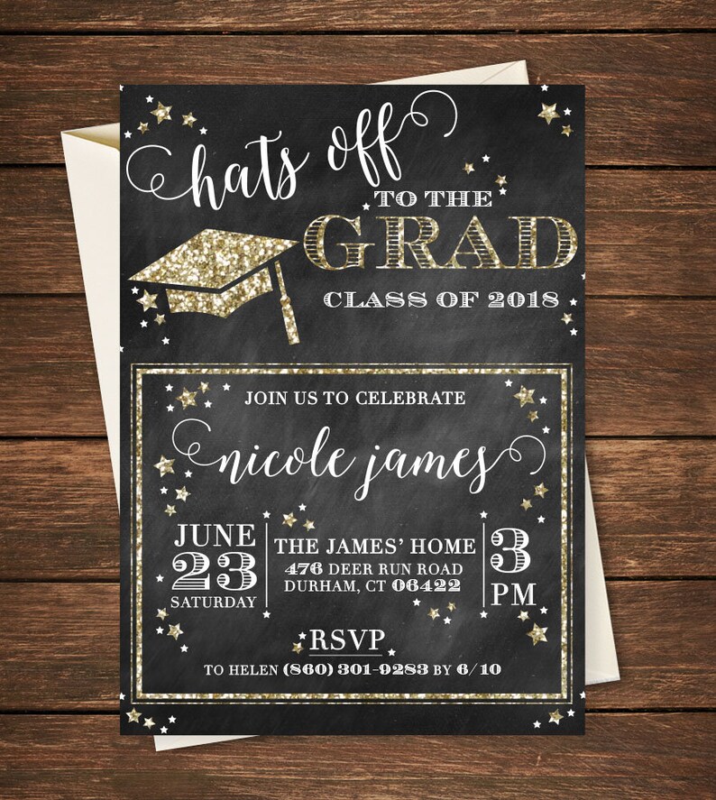 Graduation Invitation Graduation Party Graduation Party | Etsy