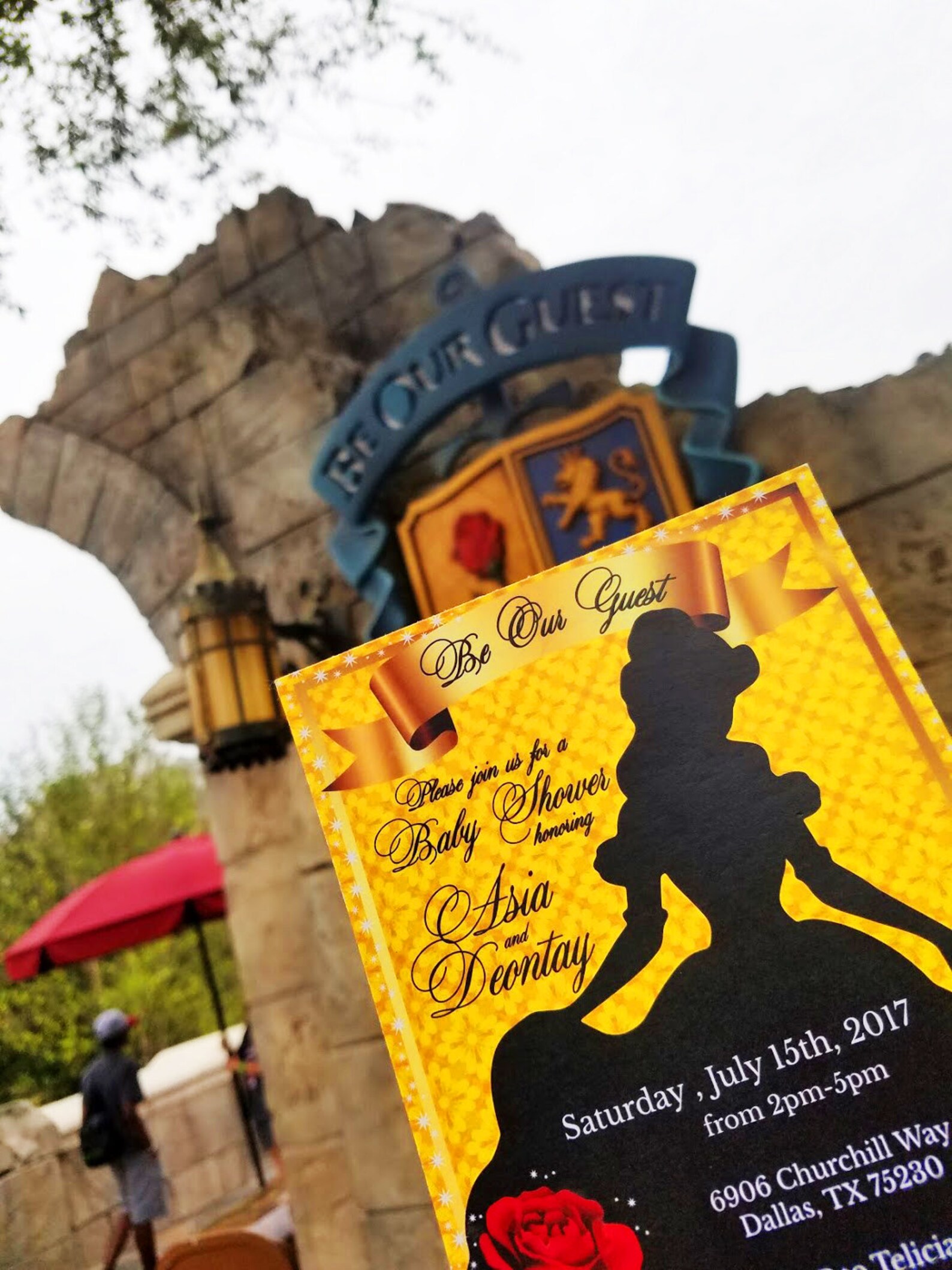 Be Our Guest Invitation Be Our Guest Birthday Be Our Guest - Etsy