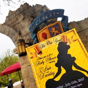 Be Our Guest Invitation | Be Our Guest Birthday | Be Our Guest Party ...