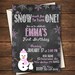 It's Snow Much Fun Invitation | It's Snow Much Fun to Be One Invitation ...