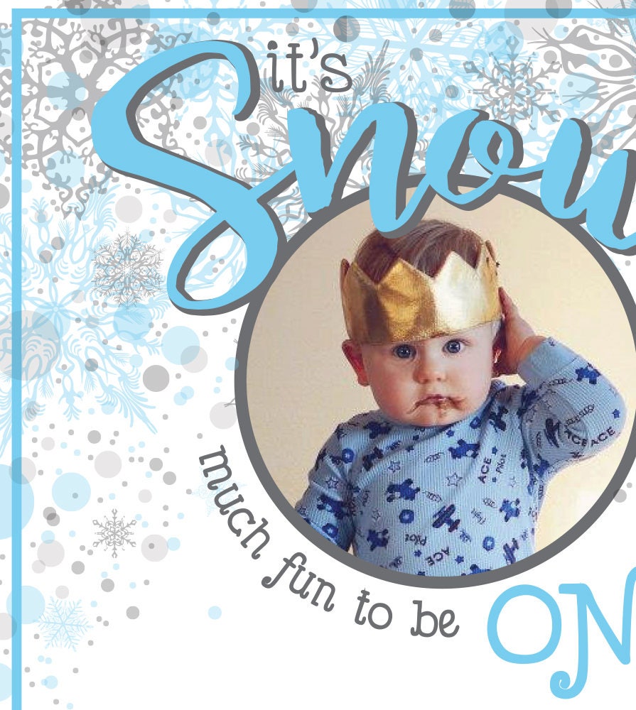 It's Snow Much Fun Invitation It's Snow Much Fun to - Etsy