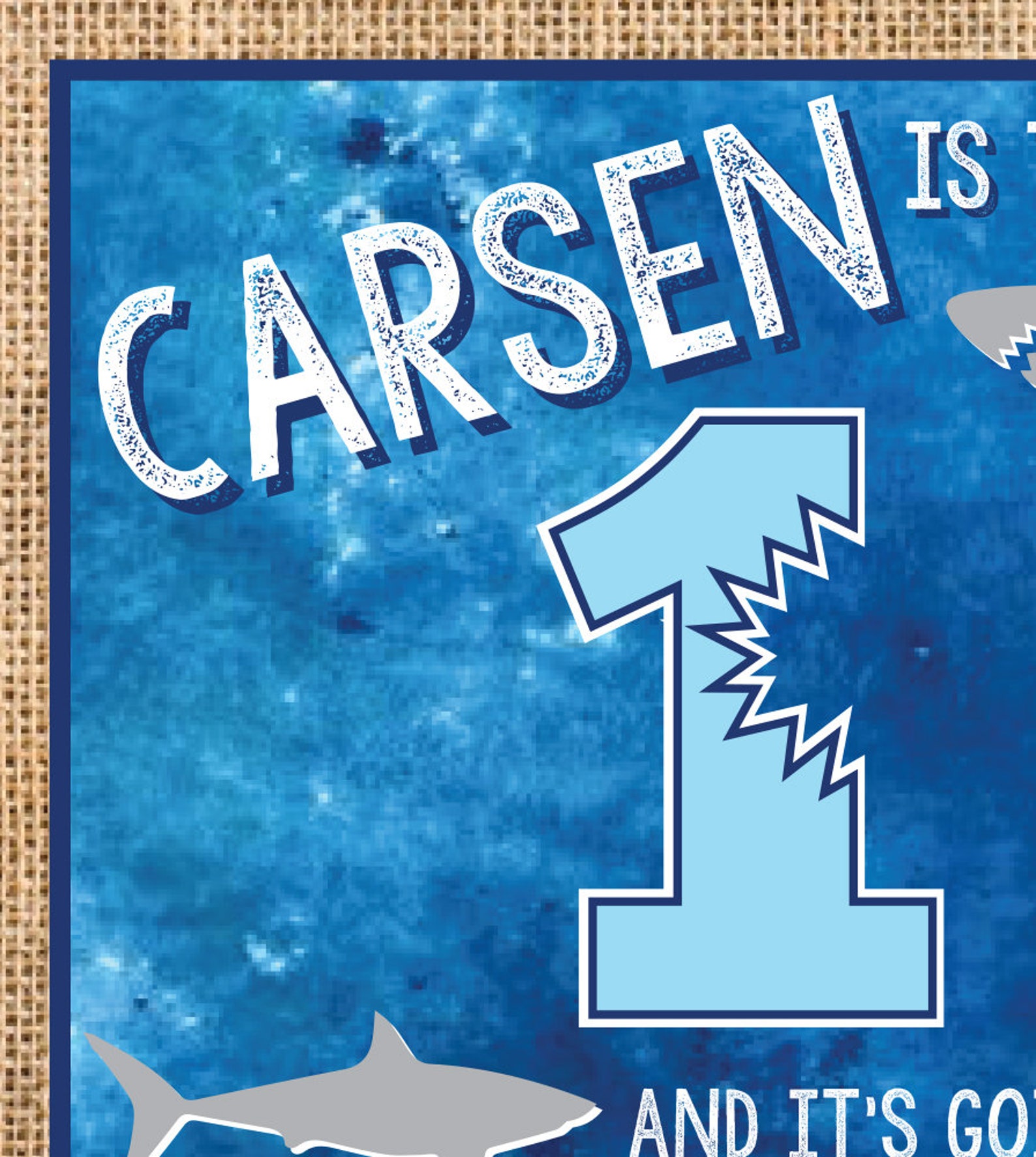 Jaws Birthday Invitation Jawsome Birthday Invitation - Etsy