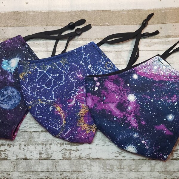 Galaxy Mask - Etsy