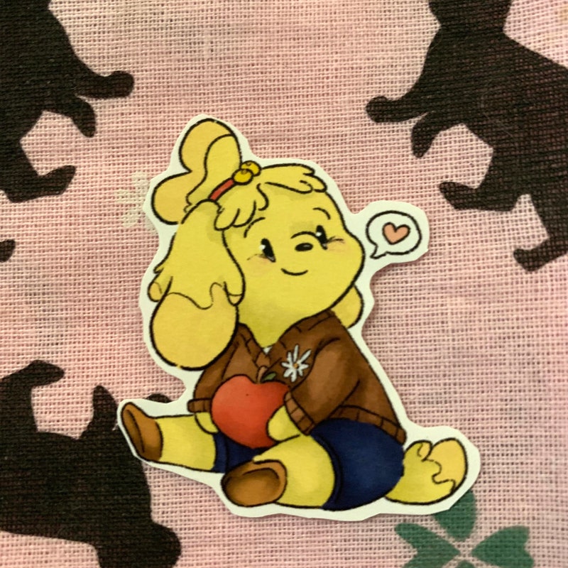 Isabelle Sticker - Etsy