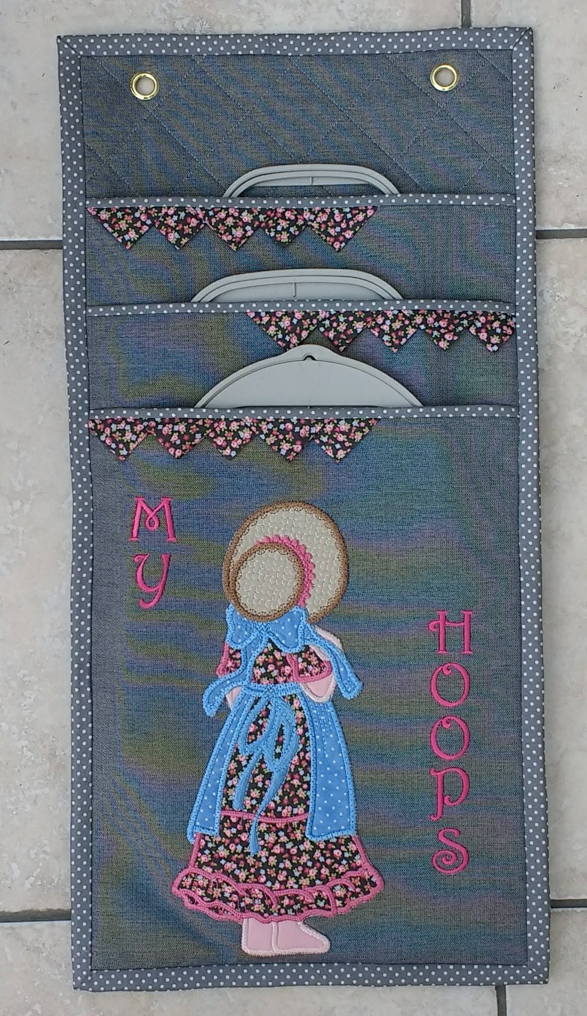 Embroidery Hoop Hanger Pattern | Etsy