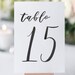 LIGHT BLUE Watercolor Wedding Table Numbers 1-10 //table Cards ...
