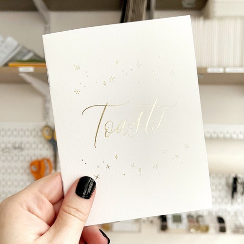 Wedding Toast Books for Your Maid of Honor and Best Man | Etsy