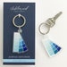 Shades of Blue Acrylic Keychain // Acrylic Keychain / Designer Keychain ...